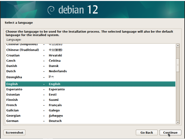 Installing Headless Debian