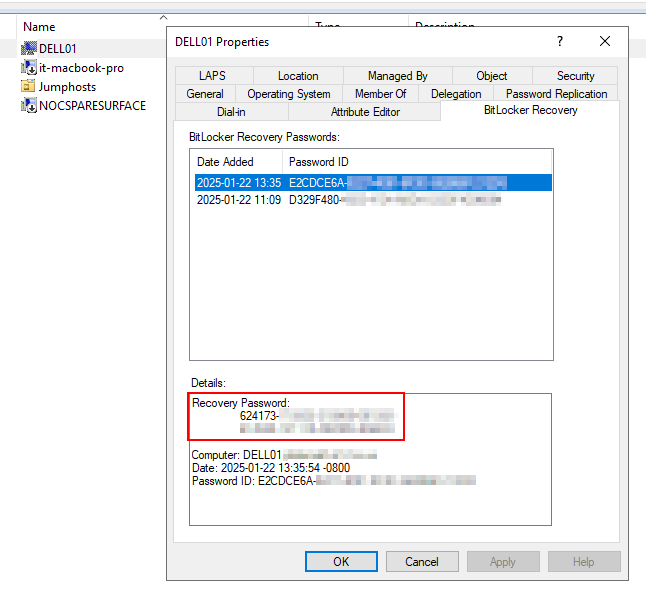 Deploying Bitlocker Drive Encryption Domain-Wide